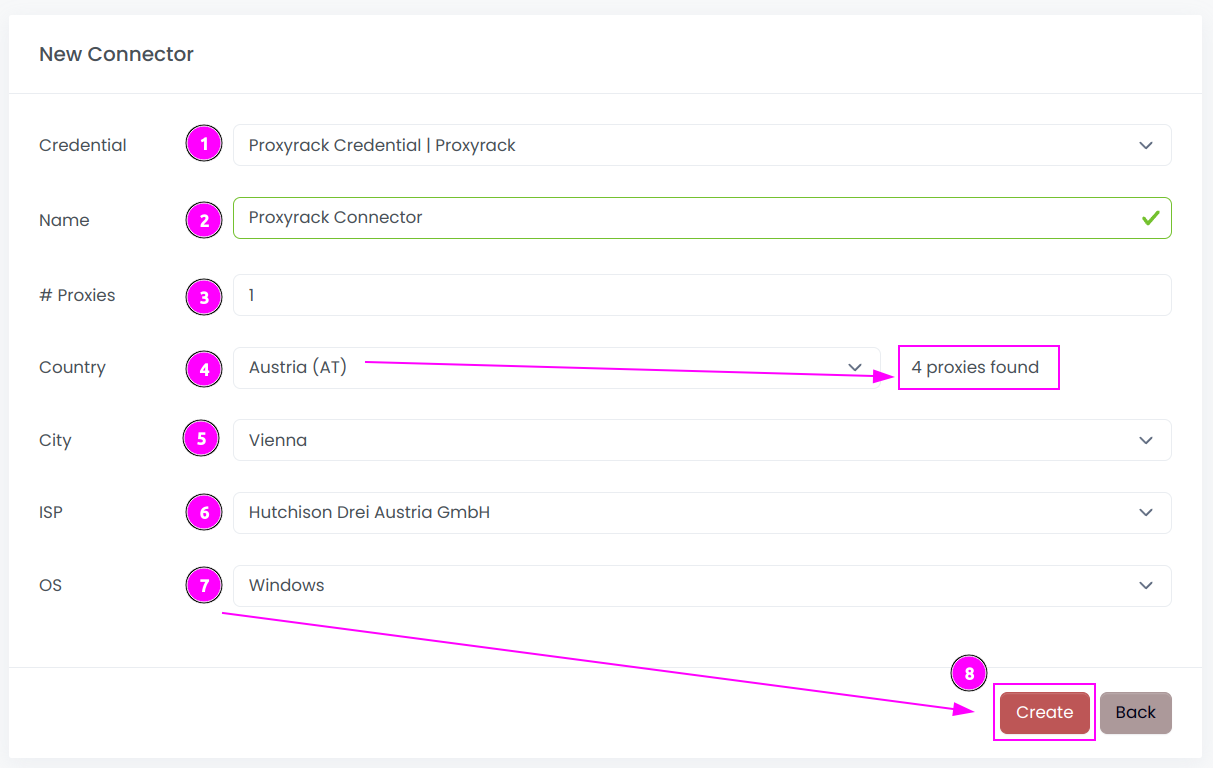 Proxyrack Connector | Scrapoxy